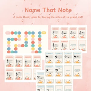 Name That Note Music Education Music Theory Game Piano Lesson Game ...