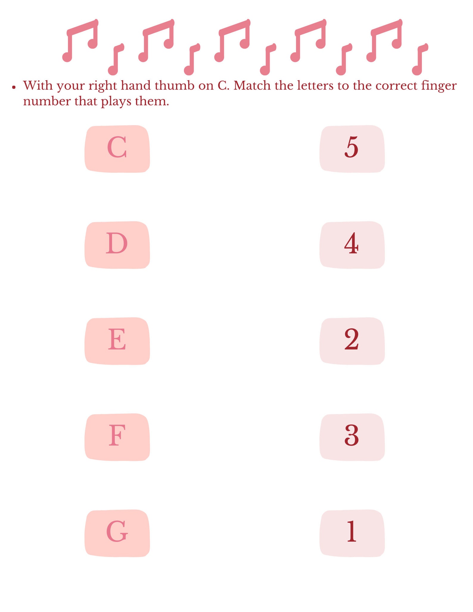 Mother's Day Composition Piano Lesson Activity Music Lesson Homeschool ...