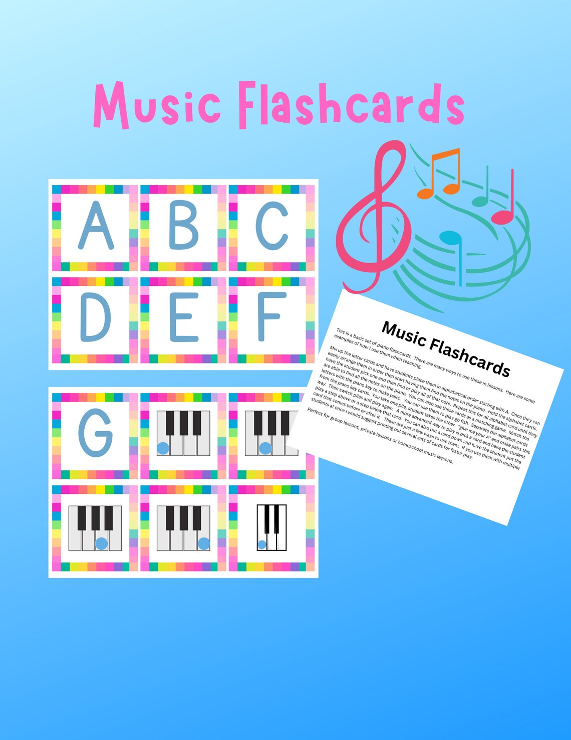 Piano Lessons Homeschool Music Music Theory/music Education Piano ...