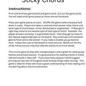 Sticky Chords Music Game Piano Game Group Piano Lesson Group Music ...