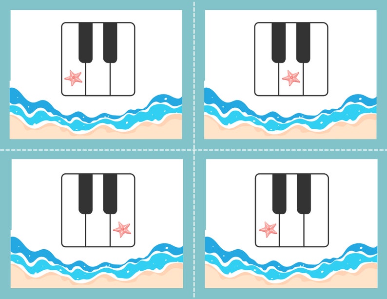 Piano Game Music Education Music Theory Game Piano Activity Group Piano ...