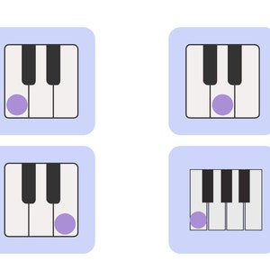 Name That Piano Key Beginning Piano Piano Game Music Theory Game Piano ...