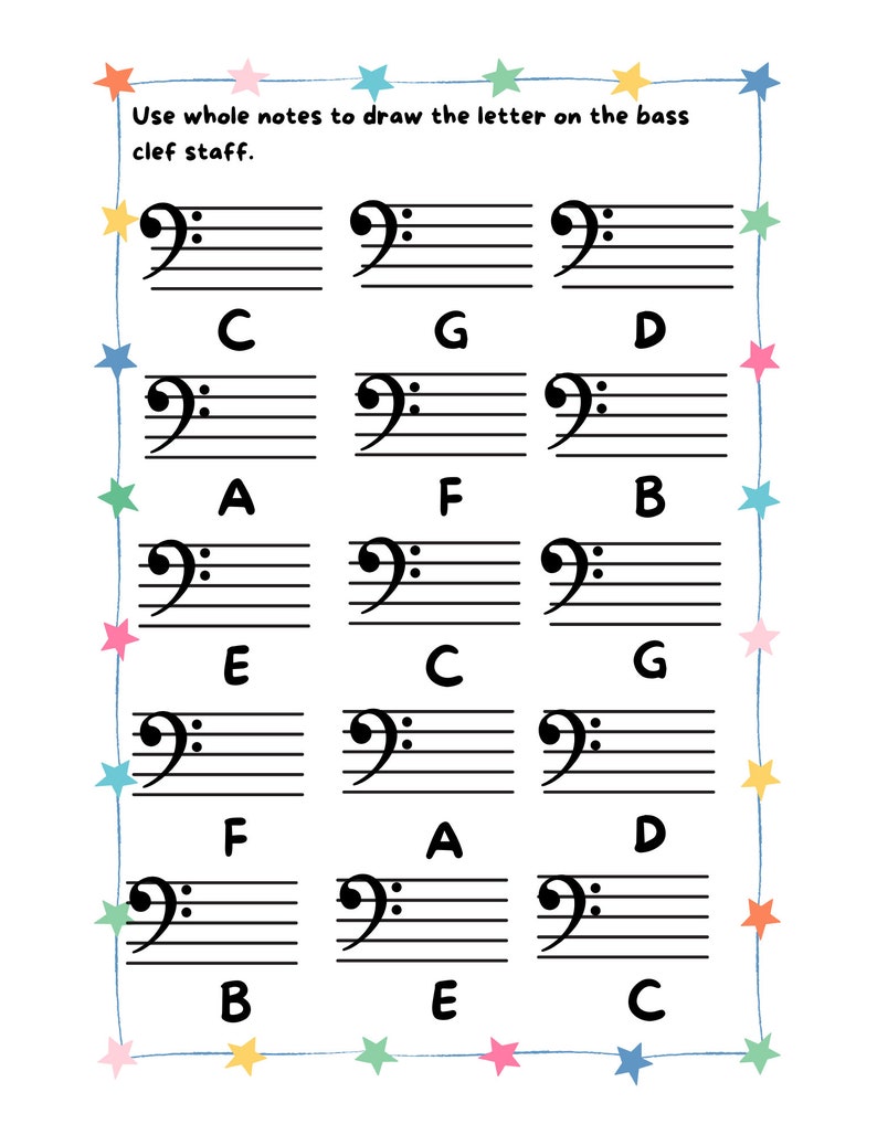 Music Worksheets Music Education Music Theory Worksheets Music ...