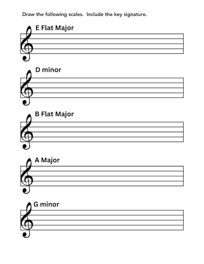 Music Theory Worksheets Music Worksheets Music Printable Homeschool ...