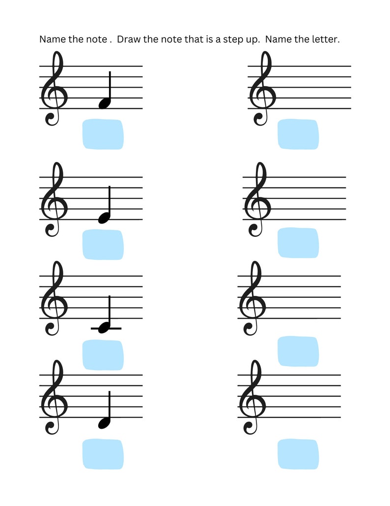 Music Worksheets Piano Printable Homeschool Printable Music Lessons ...