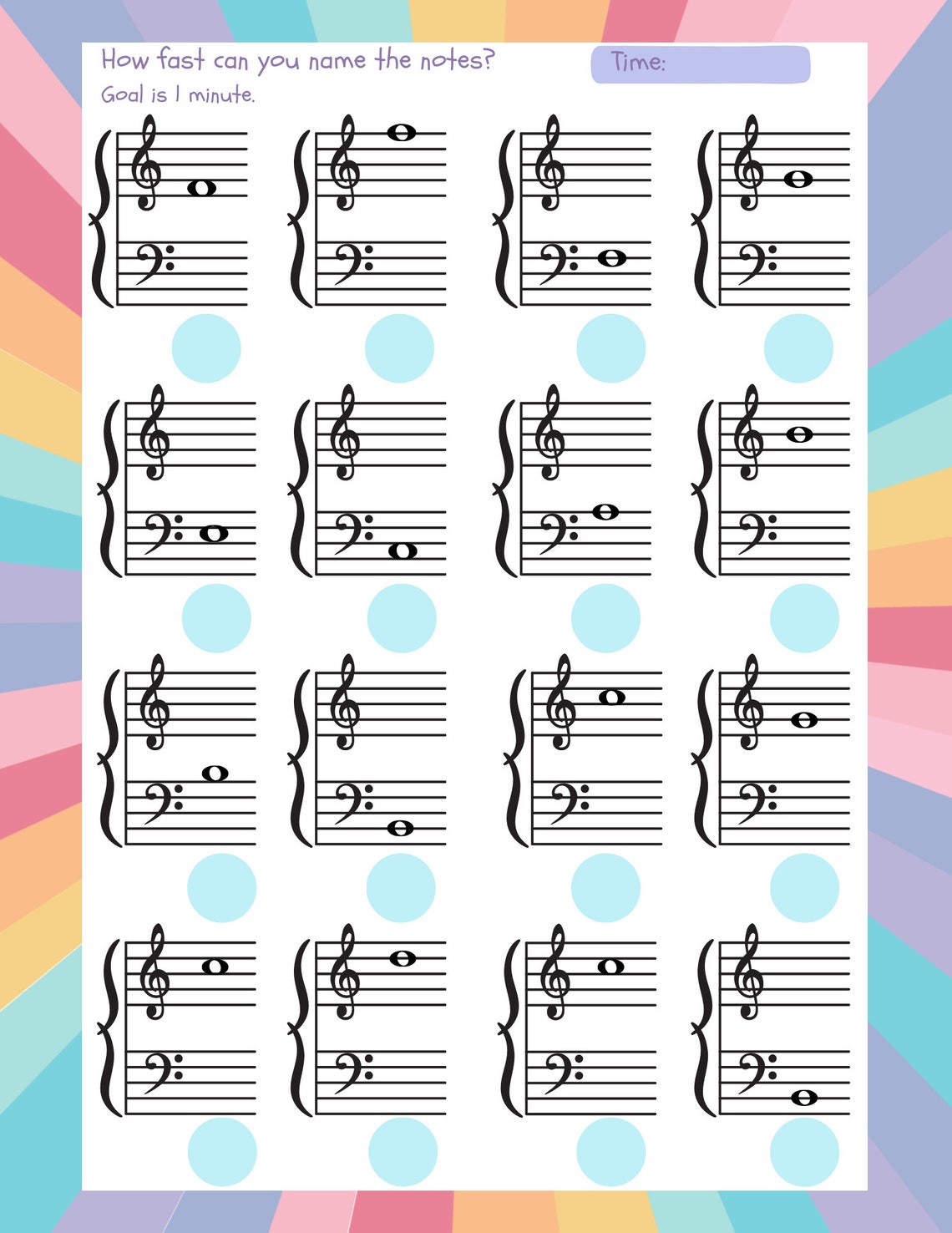 Music Theory Worksheets Music Worksheets Music Printable Music Class ...