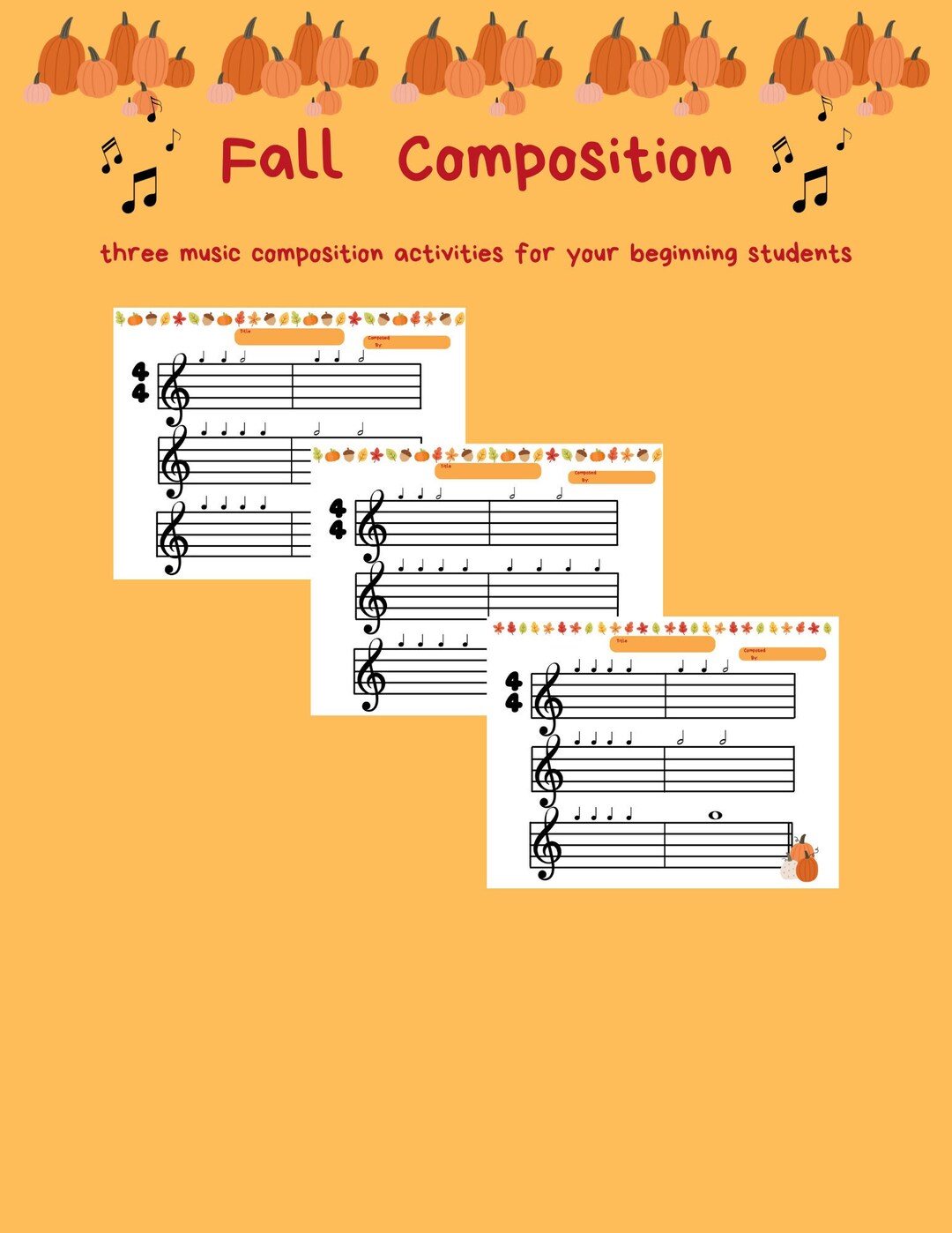 Music Worksheets Piano Lesson Music Lesson Music Composition Music ...