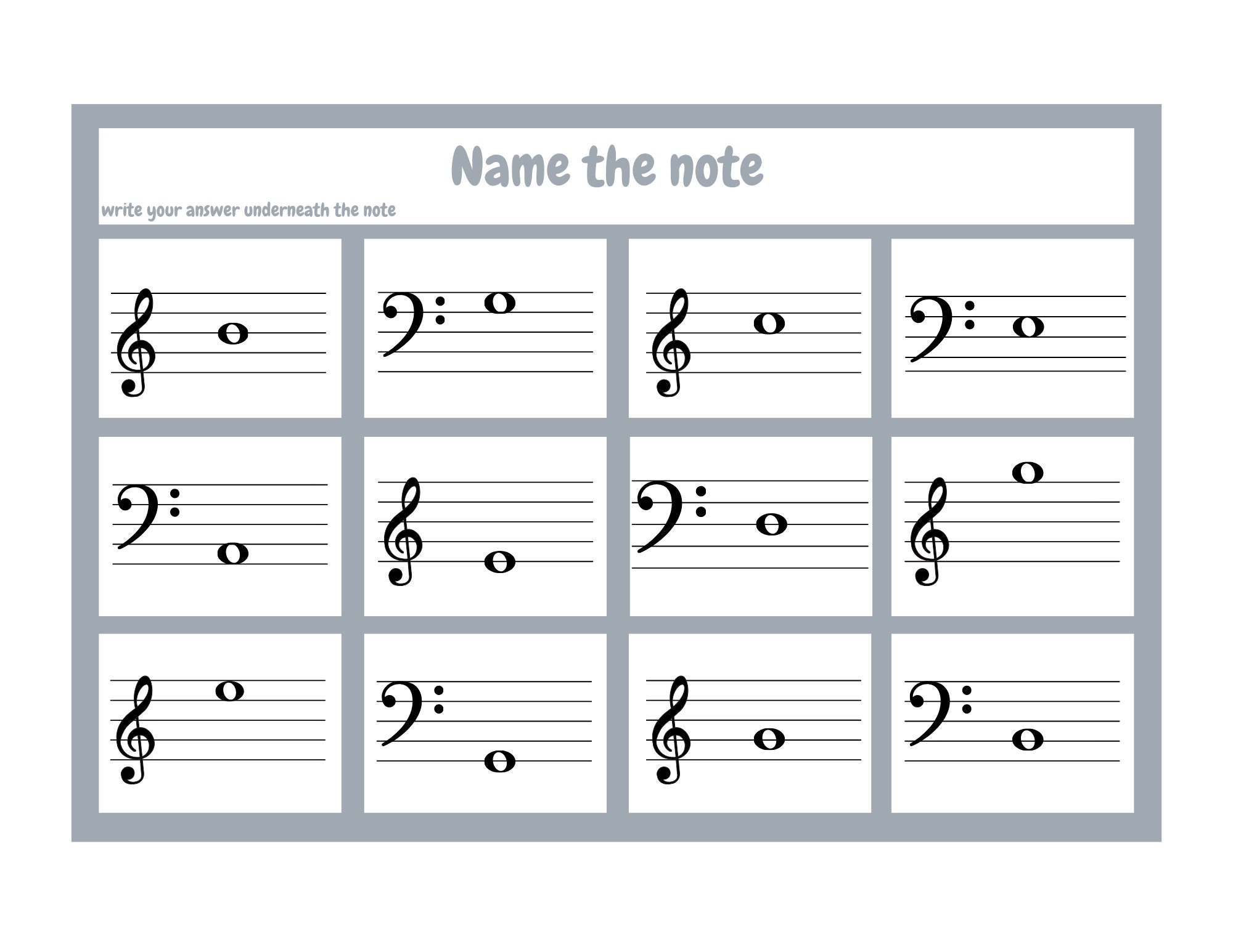 Music Theory Worksheets Music Worksheets Printable Worksheets Music ...
