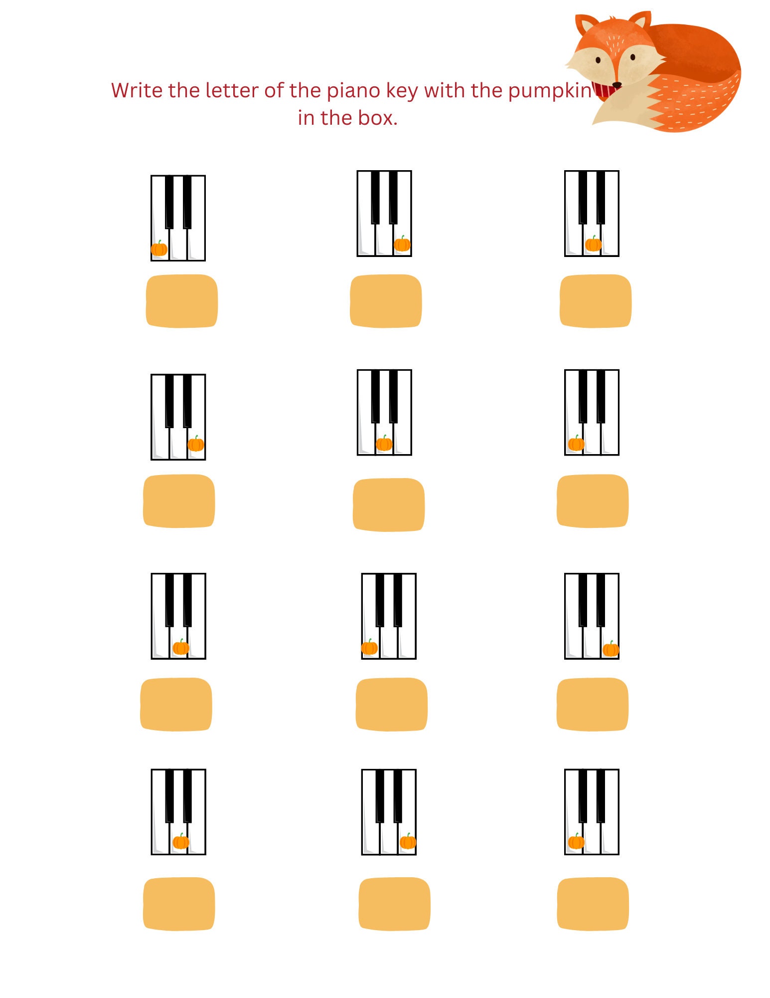 Music Worksheets Music Printable Homeschool Printable Music Lesson ...