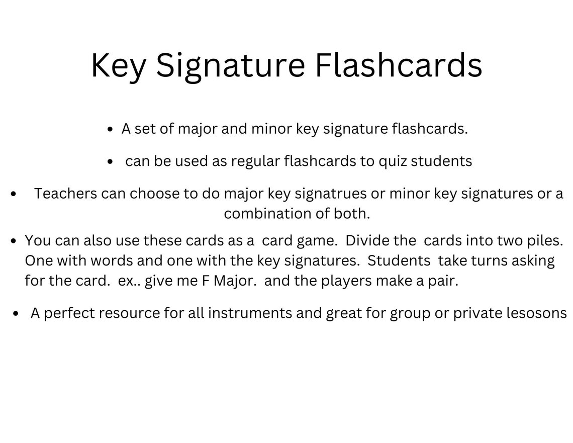 Key Signature Flashcards Piano Lessons Music Lessons Music Flashcards ...