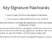 Key Signature Flashcards Piano Lessons Music Lessons Music Flashcards ...