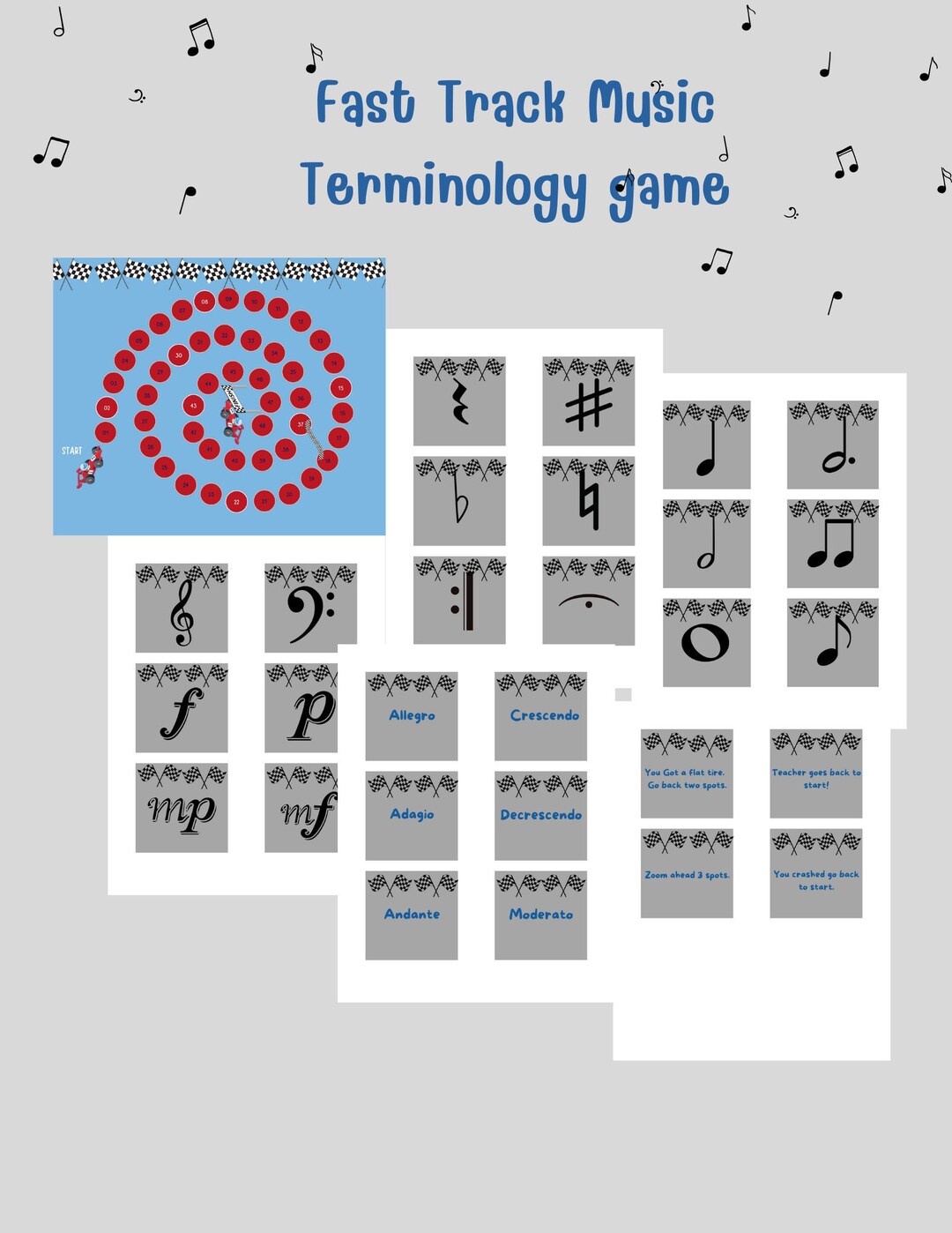 Piano Game Group Piano Lesson Group Music Lesson Music Game Music ...