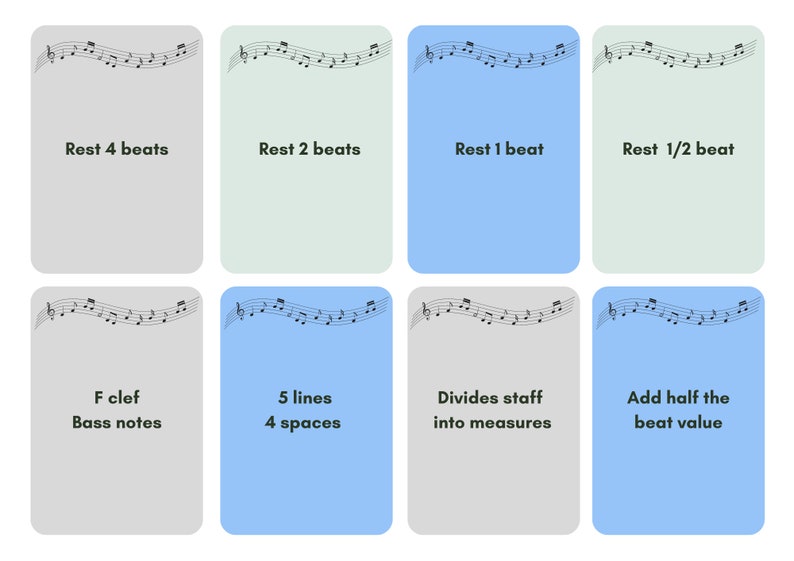 Music Vocabulary Game Piano Game Piano Flashcards Music Lessons Piano ...