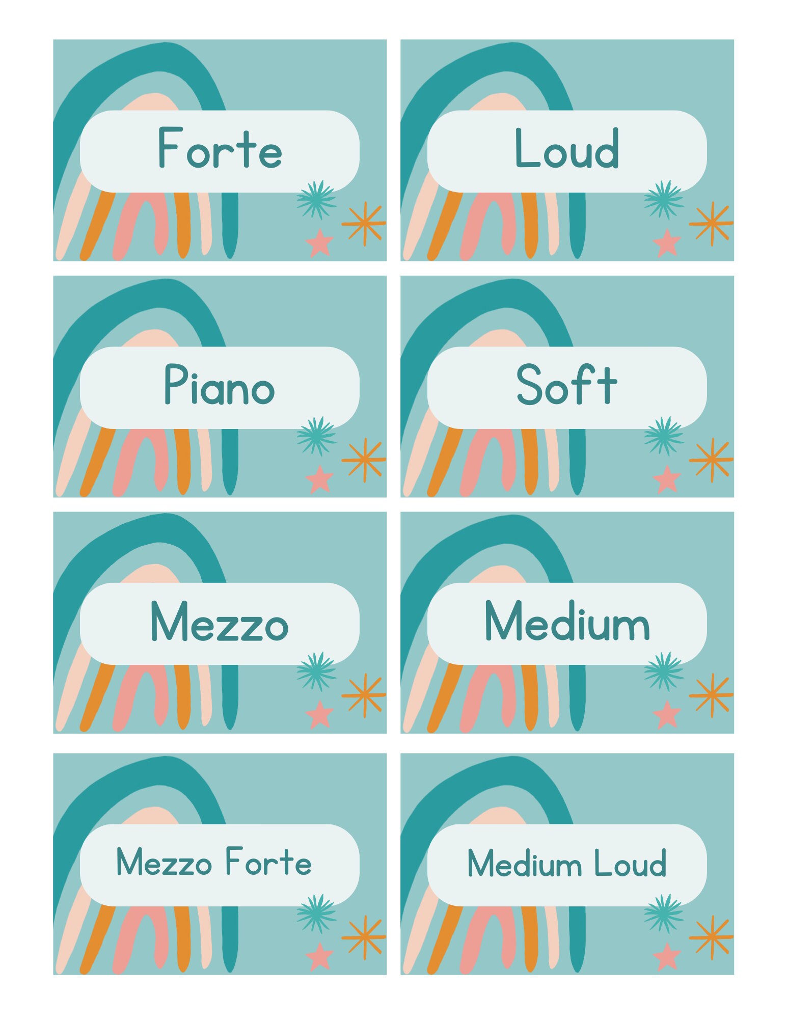 Music Vocabulary Flashcards Piano Lessons Music Lessons Homeschool ...