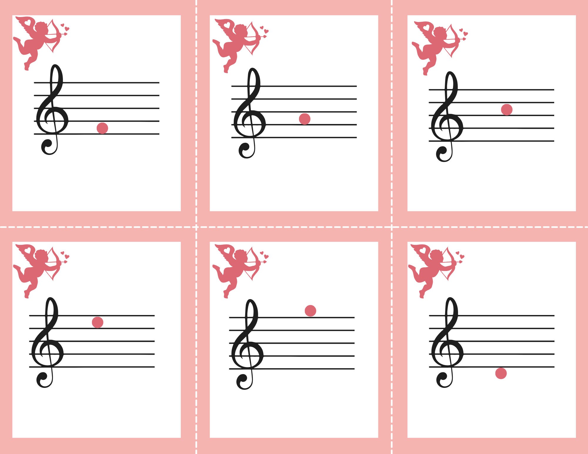 Music Theory Game Music Note Reading Activity Piano Lesson Game Group ...