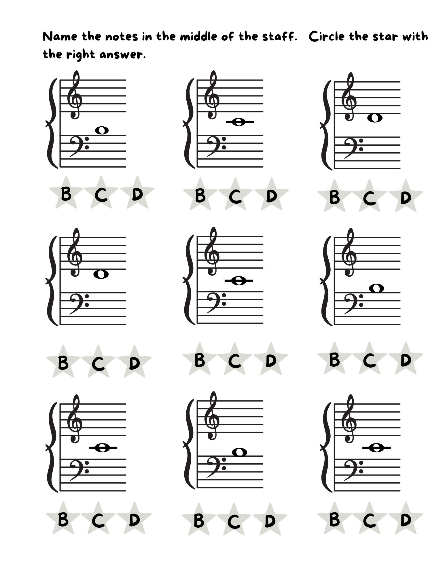 Music Worksheets Music Education Music Theory Worksheets Music ...