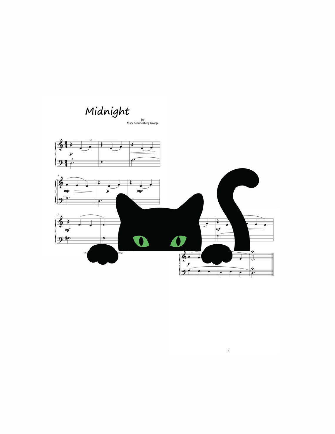 Halloween Piano Solos for Kids Solo Piano Sheet Music Piano Lessons ...