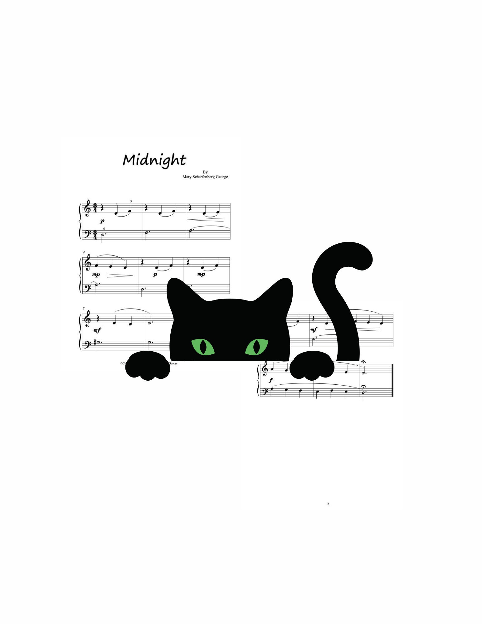 Halloween Piano Solos for Kids Solo Piano Sheet Music Piano Lessons ...