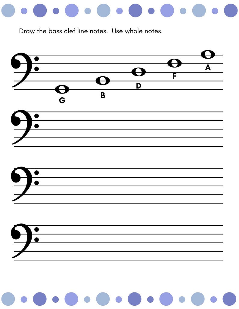 Music Worksheets Piano Worksheets Music Education Printable Homeschool ...