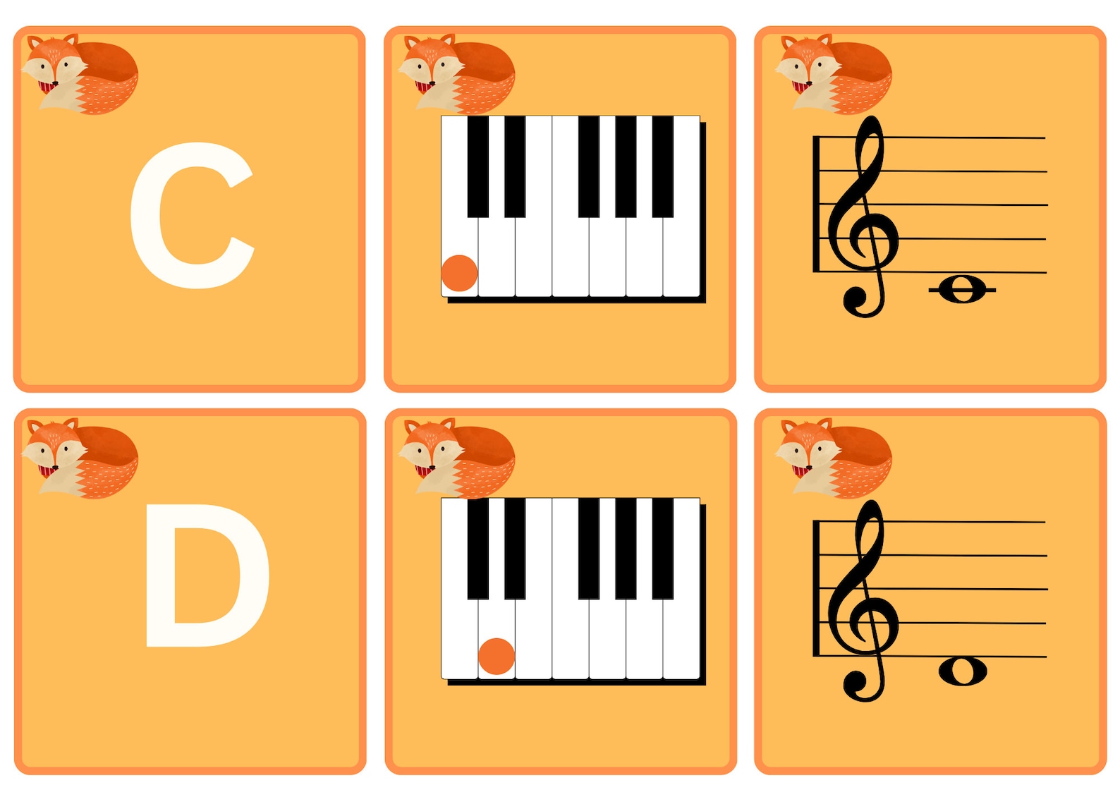 Music Flashcards Piano Lessons Music Lessons Homeschool Music Piano ...