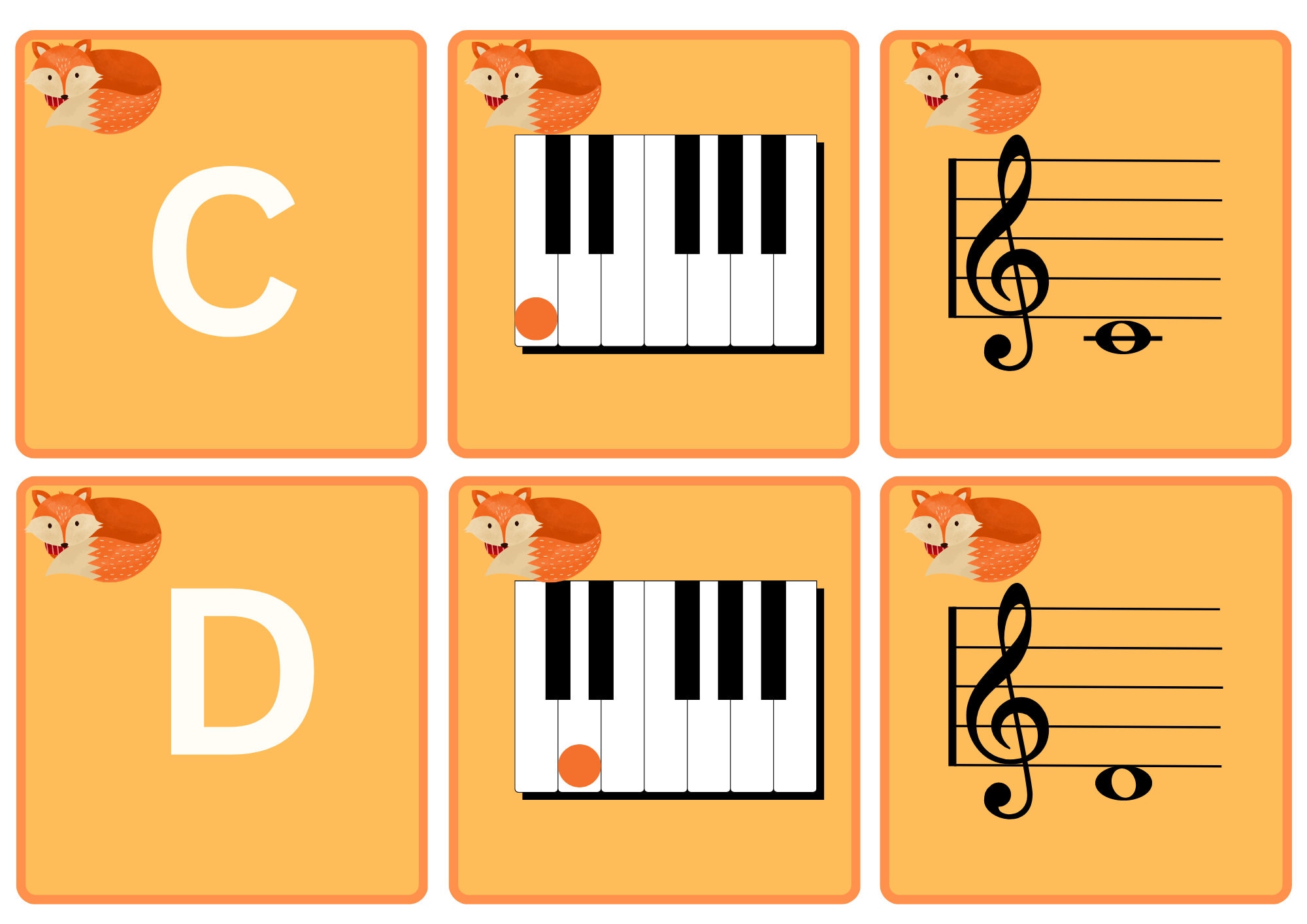 Music Flashcards Piano Lessons Music Lessons Homeschool Music Piano ...