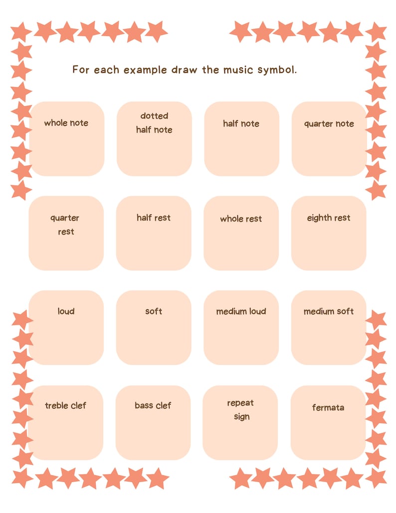 Music Worksheets Printable Music Theory Worksheets Homeschool Music ...