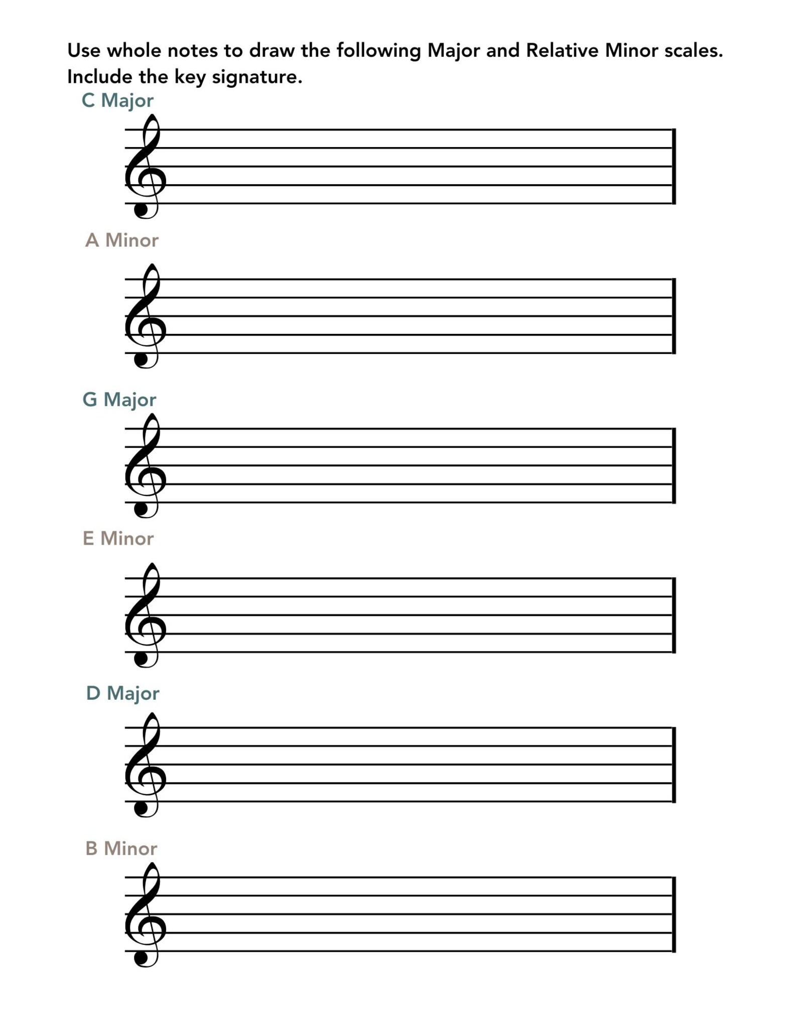 Music Theory Worksheets Music Worksheets Music Printable Homeschool ...