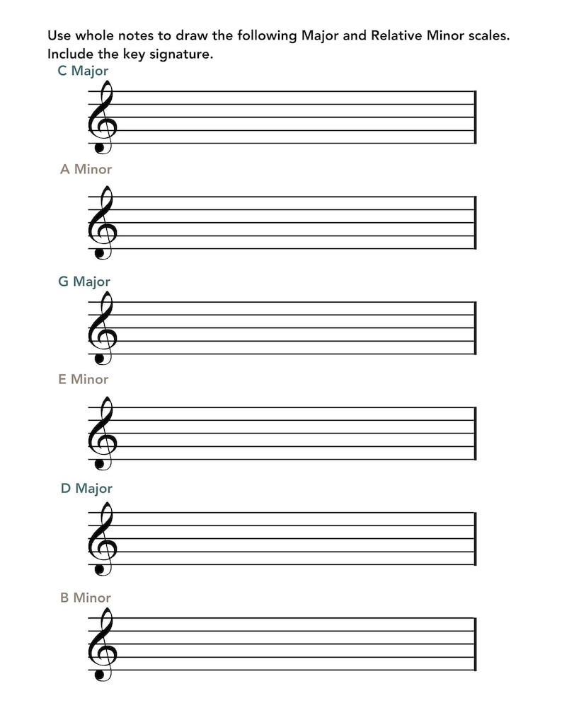 Music Theory Worksheets Music Worksheets Music Printable Homeschool ...