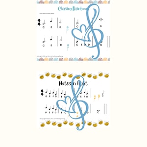 Piano Solos for Kids Pre Reading Piano Solos Kindergarten Piano Pre-k ...