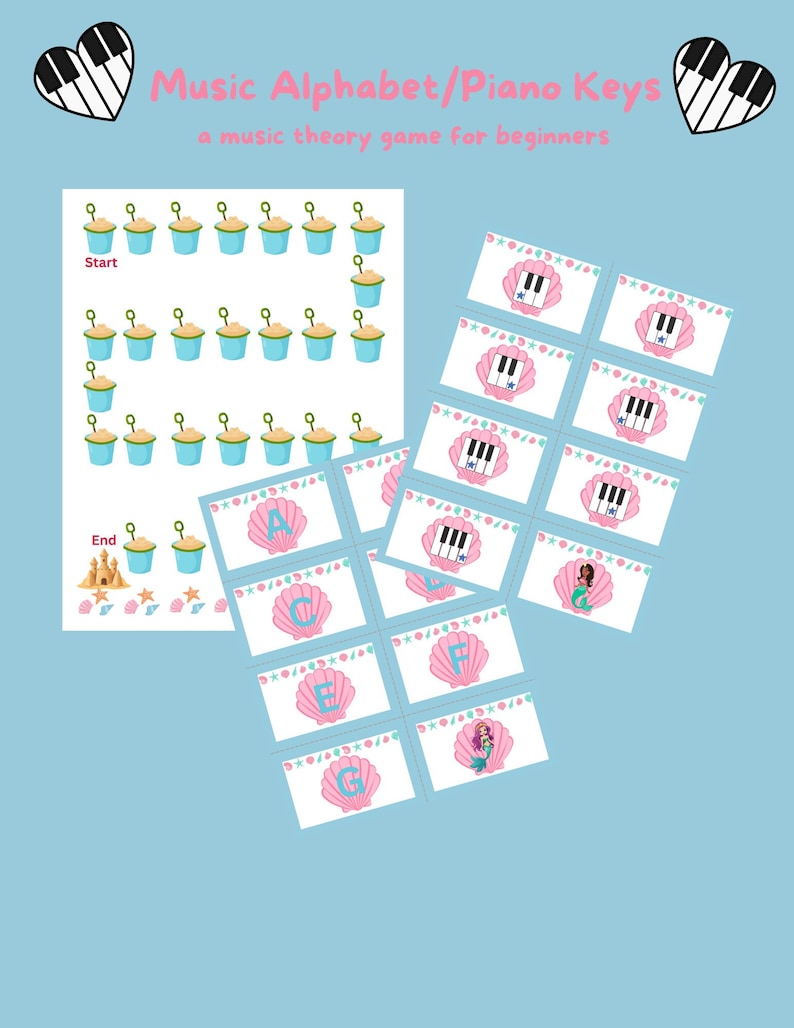 Piano Lesson Game Group Piano Game Music Education Piano Activity ...