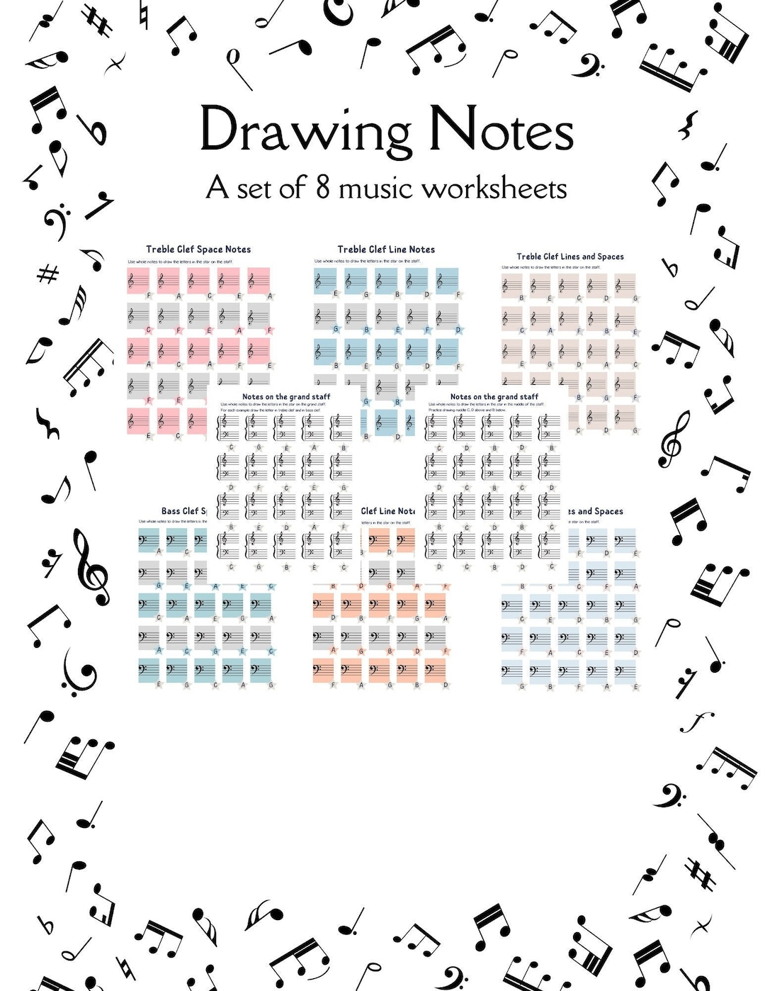 Music Theory Worksheets Music Education Music Printable Homeschool ...