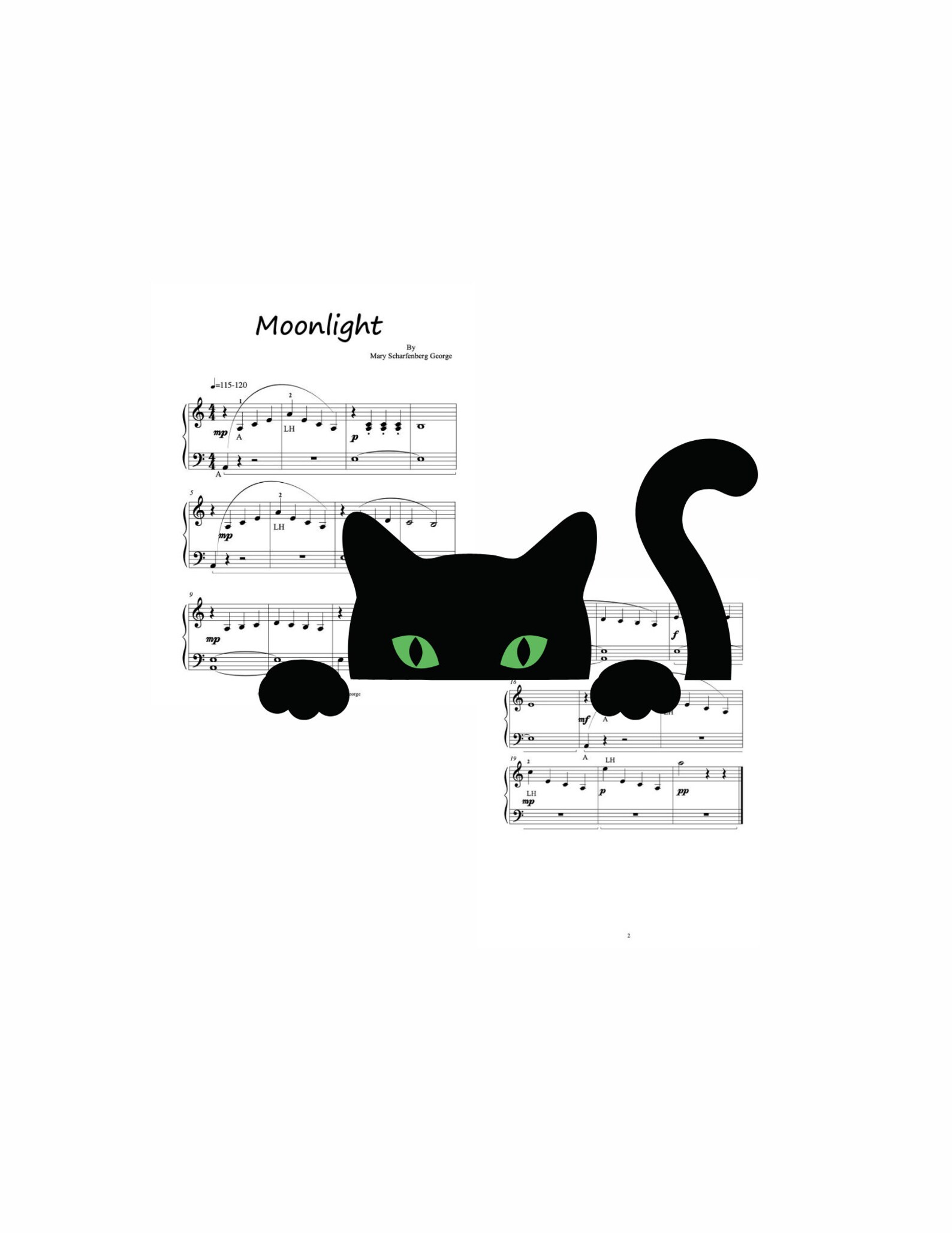 Halloween Piano Solos for Kids Solo Piano Sheet Music Piano Lessons ...