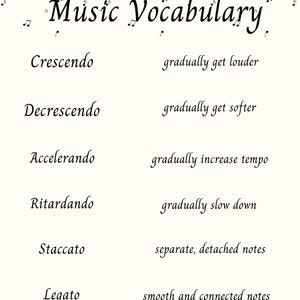 Music Classroom Decor Homeschool Printable Piano Studio Decor Music ...