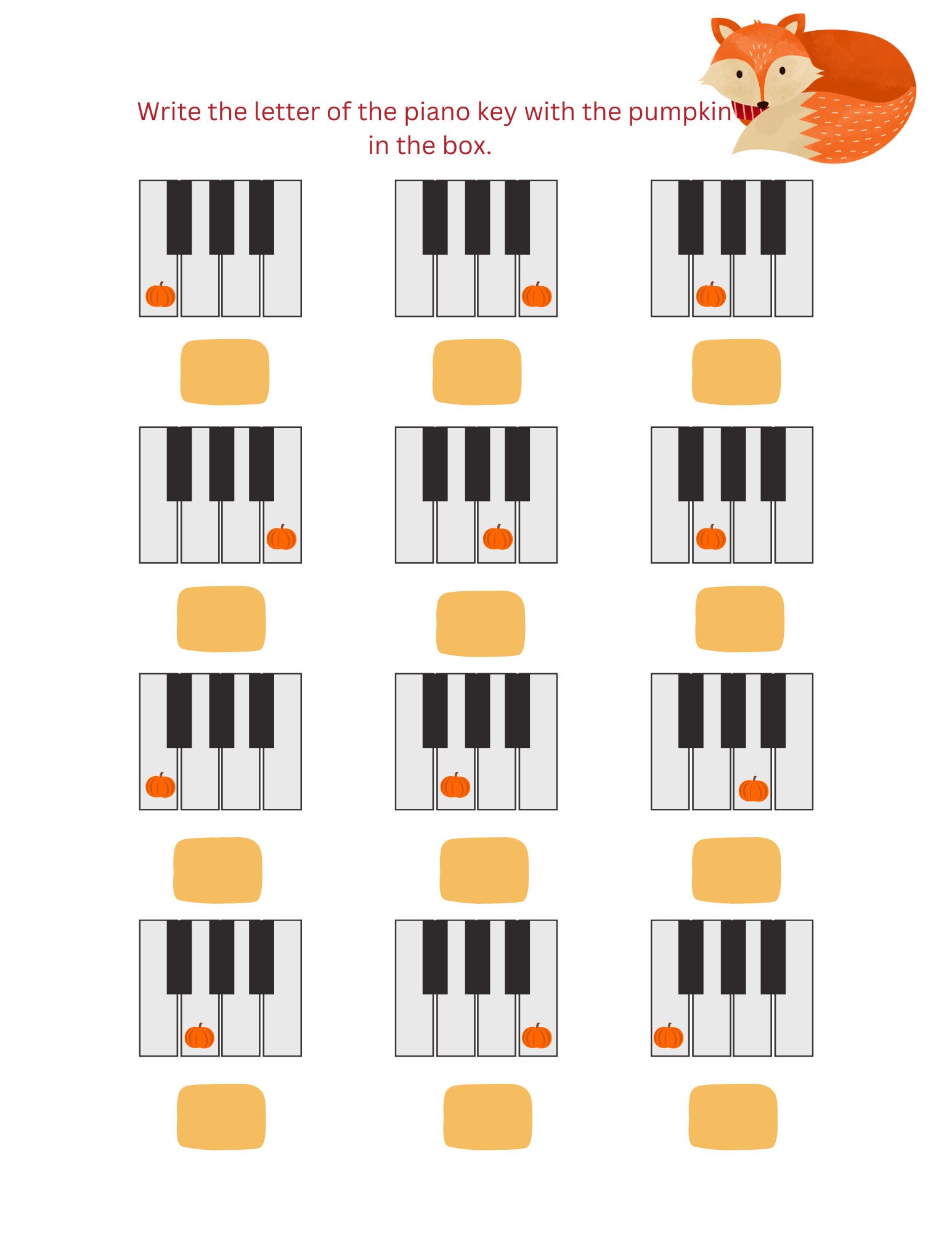 Music Worksheets Music Printable Homeschool Printable Music Lesson ...
