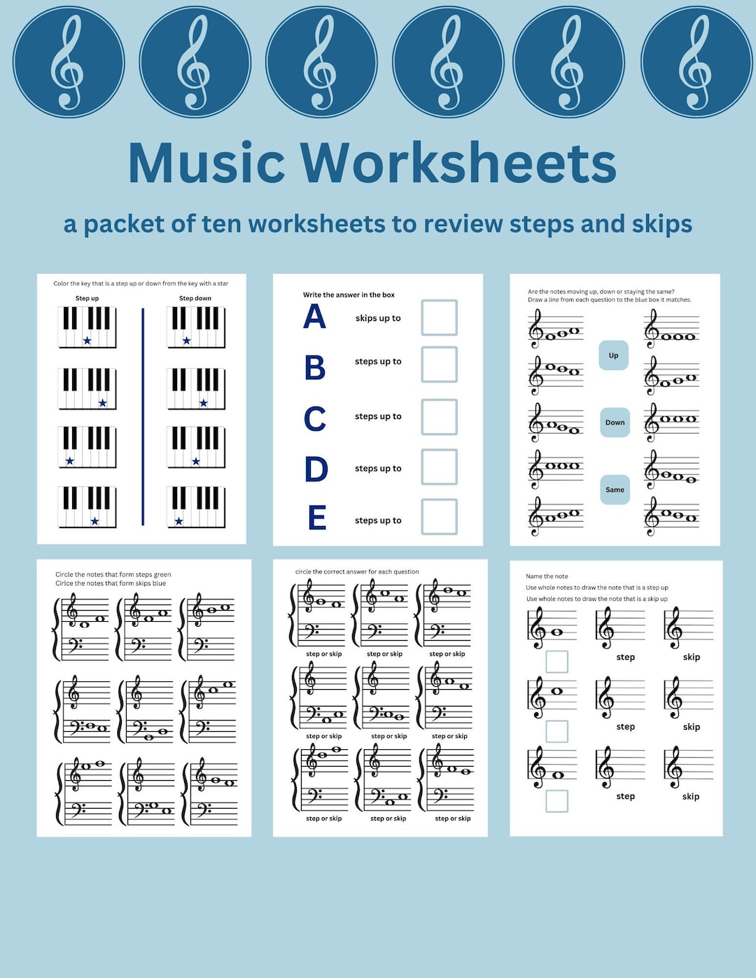 Music Worksheets Piano Worksheets Piano Lesson Music Theory Worksheets ...