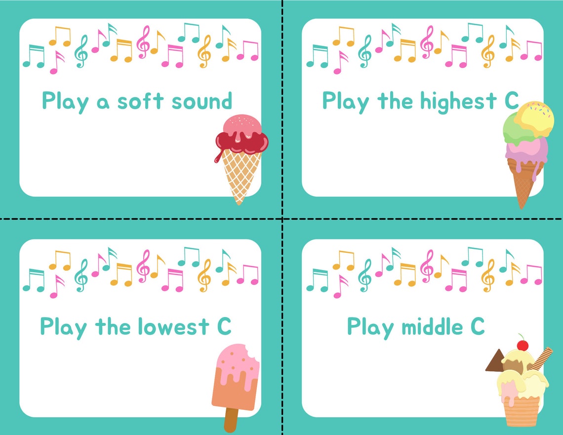 Piano Game Group Piano Lesson Piano Keys Music Game Piano Activity ...