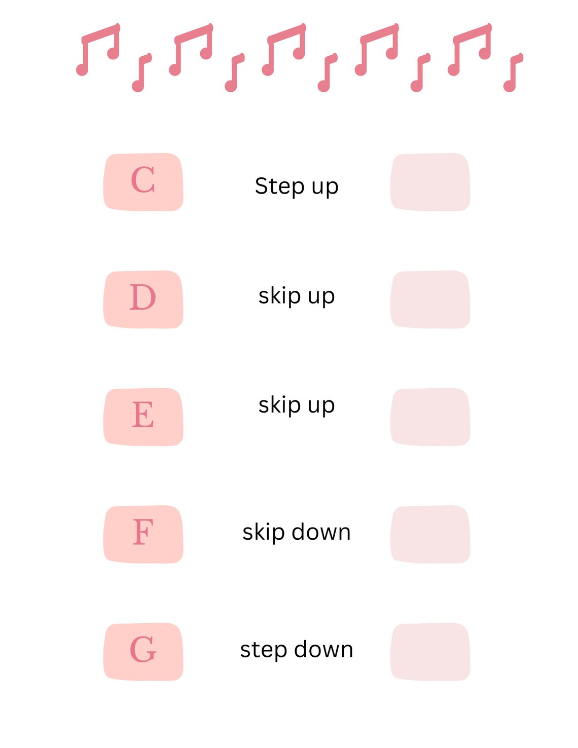 Mother's Day Composition Piano Lesson Activity Music Lesson Homeschool ...