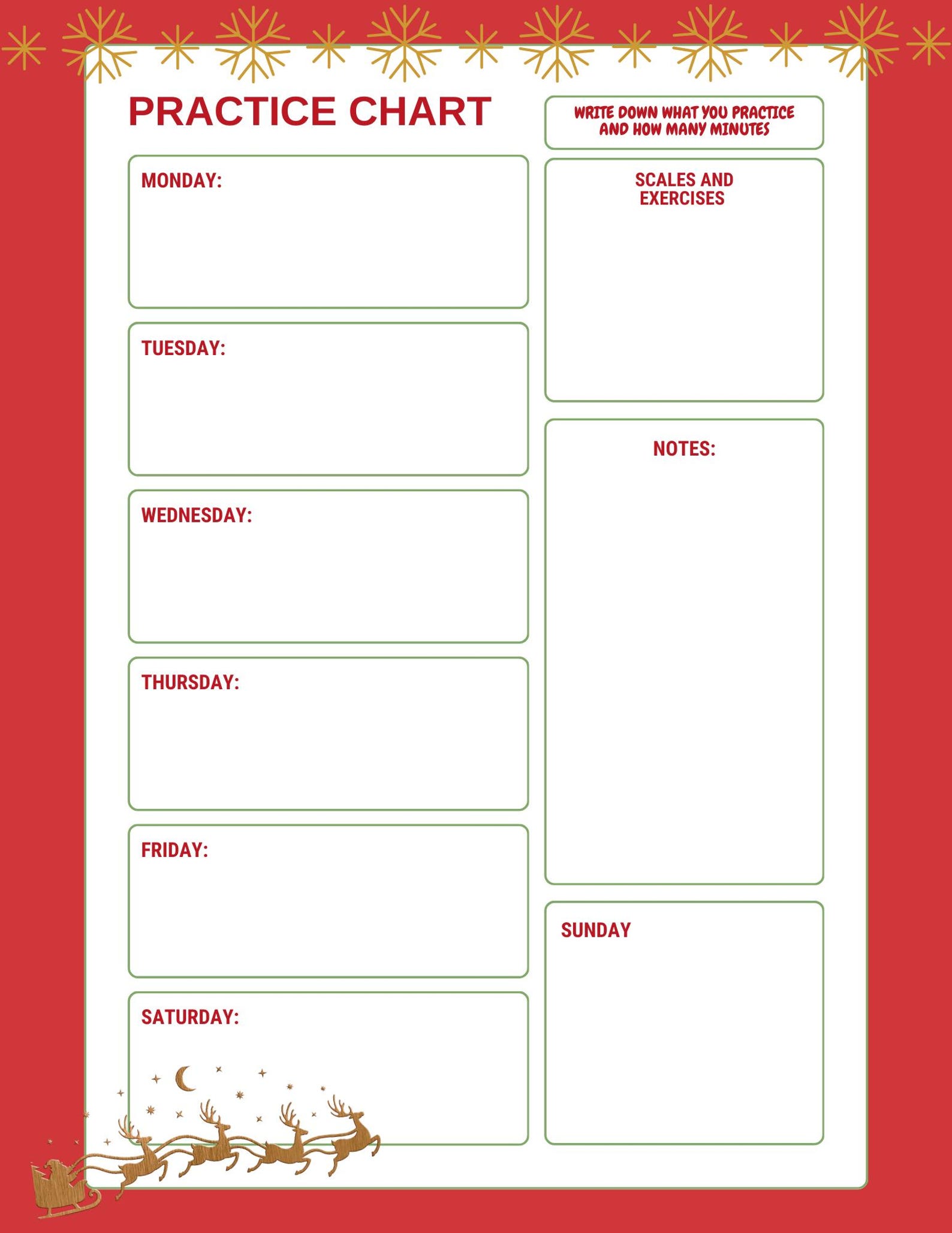 Music Lesson Practice Charts Lesson Notes Music Lesson Piano Lesson ...