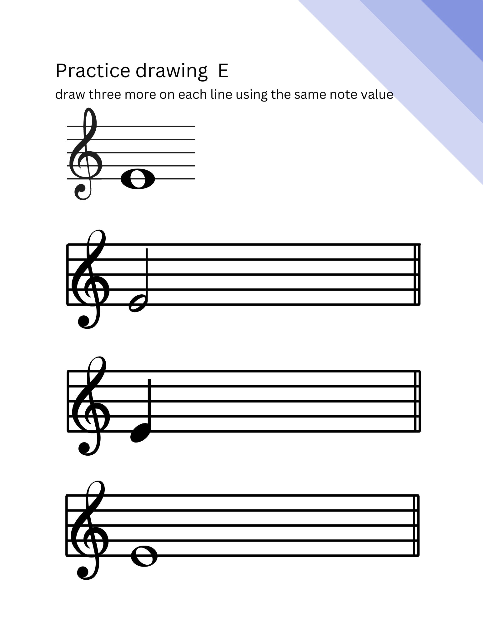 Music Worksheets Piano Printable Homeschool Printable Music Lessons ...