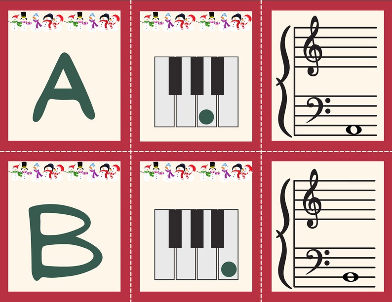 Music Flashcards Piano Activity Music Lesson Piano Lesson Music ...