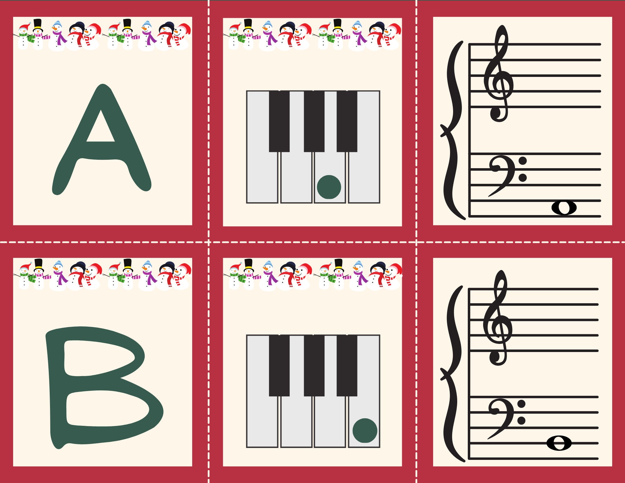 Music Flashcards Piano Activity Music Lesson Piano Lesson Music ...