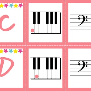 Music Note Match Music Education Music Theory Game Group Piano Lessons ...