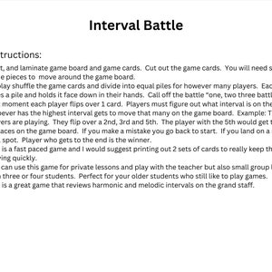 Interval Battle Music Theory Game Piano Game Piano Lessons Music ...