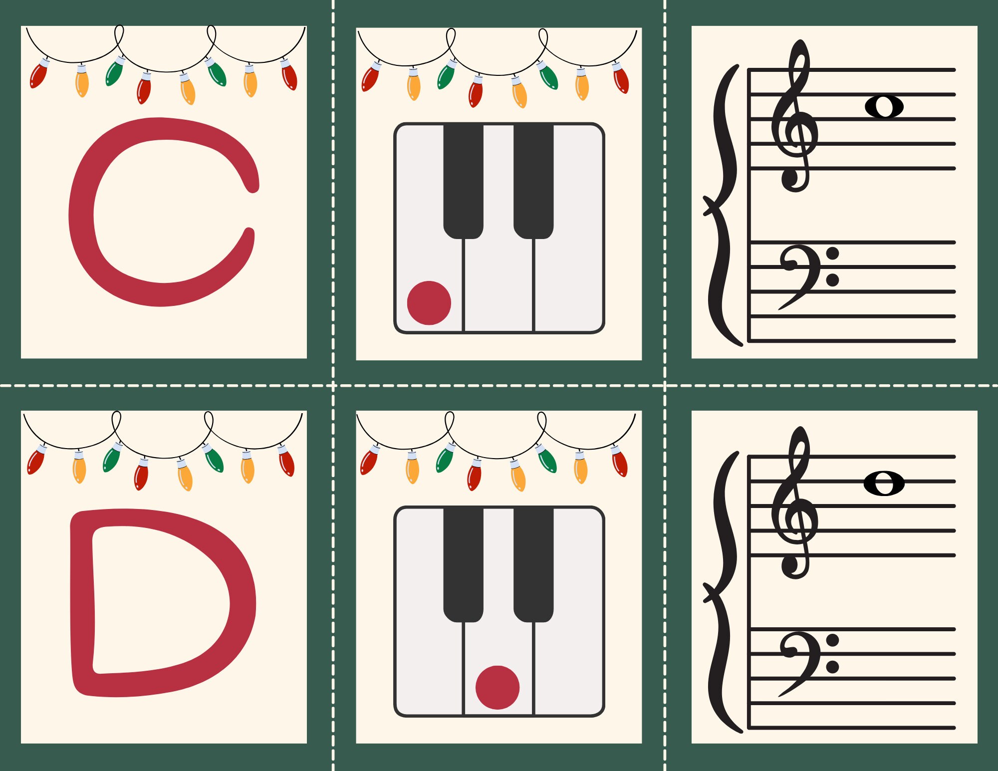 Music Flashcards Piano Activity Music Lesson Piano Lesson Music ...