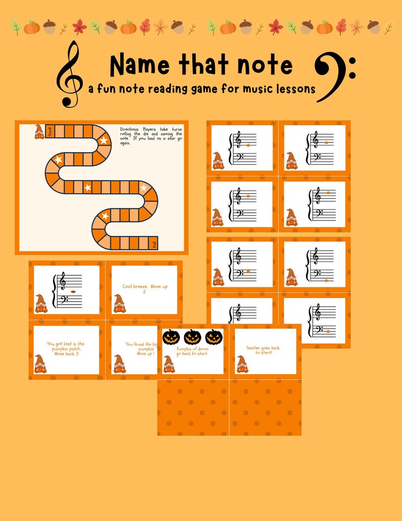 Music Game. Piano Game. Note Reading Activity. Group Piano Lesson ...