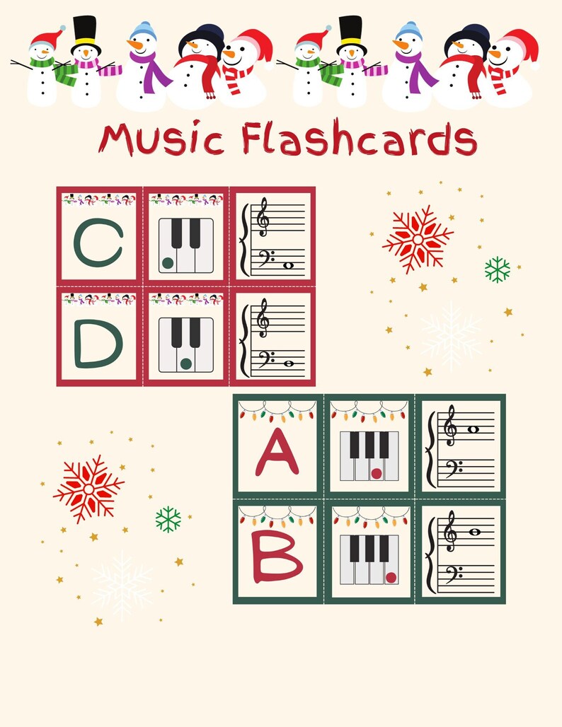 Music Flashcards Piano Activity Music Lesson Piano Lesson Music ...