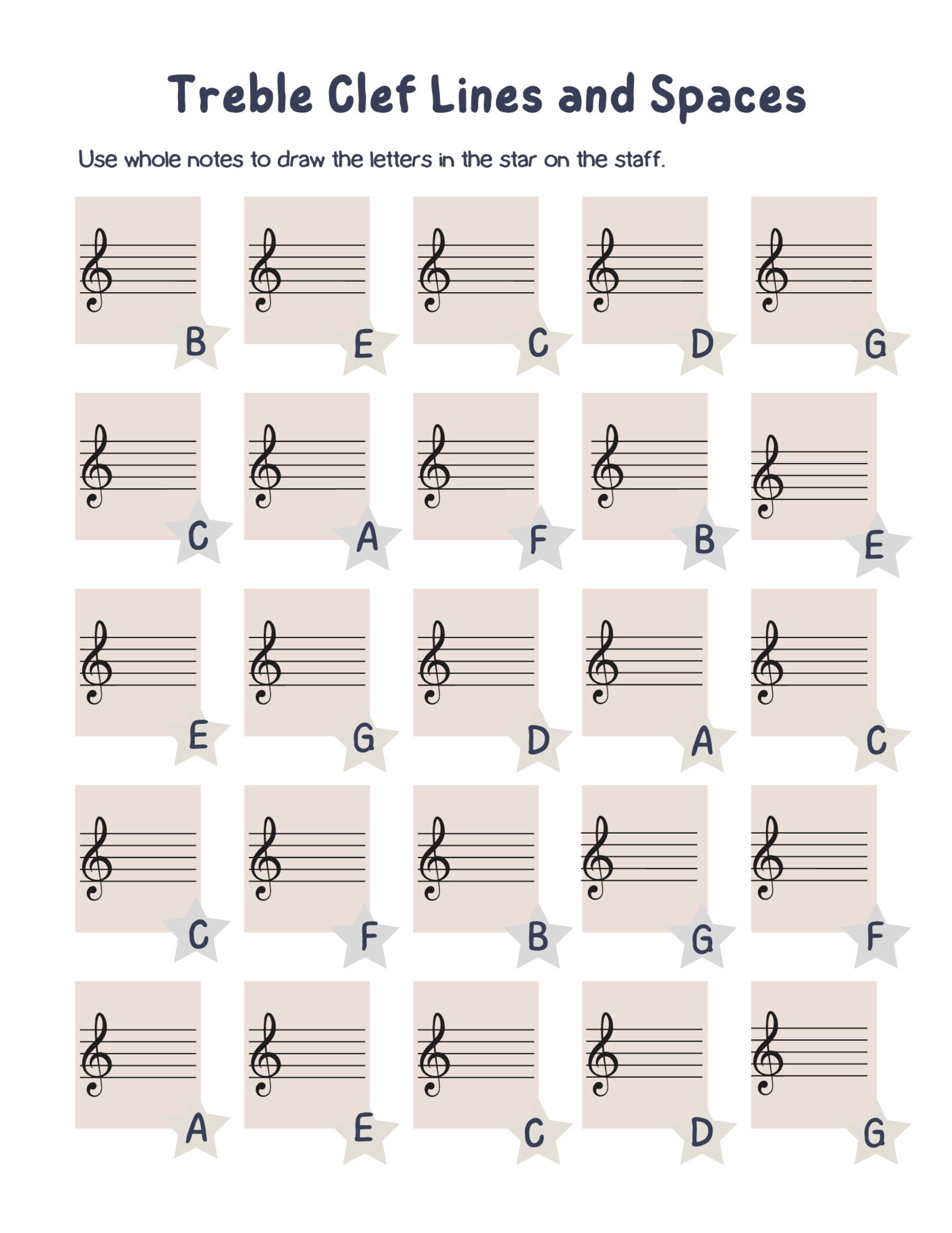 Music Theory Worksheets Music Education Music Printable Homeschool ...