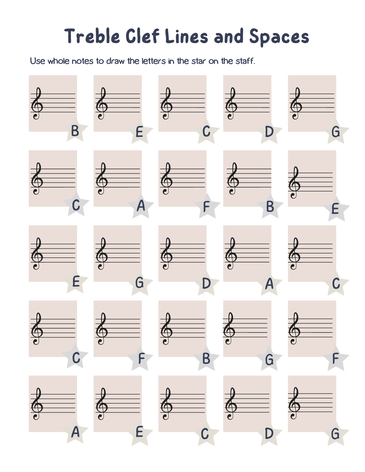 Music Theory Worksheets Music Education Music Printable Homeschool ...