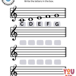 Music Worksheets Music Printable Piano Lesson Music Lesson Homeschool ...