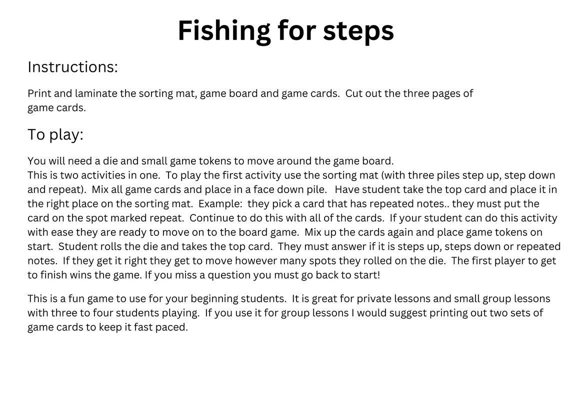Music Board Game Piano Lessons Music Lessons Group Piano Group Music ...